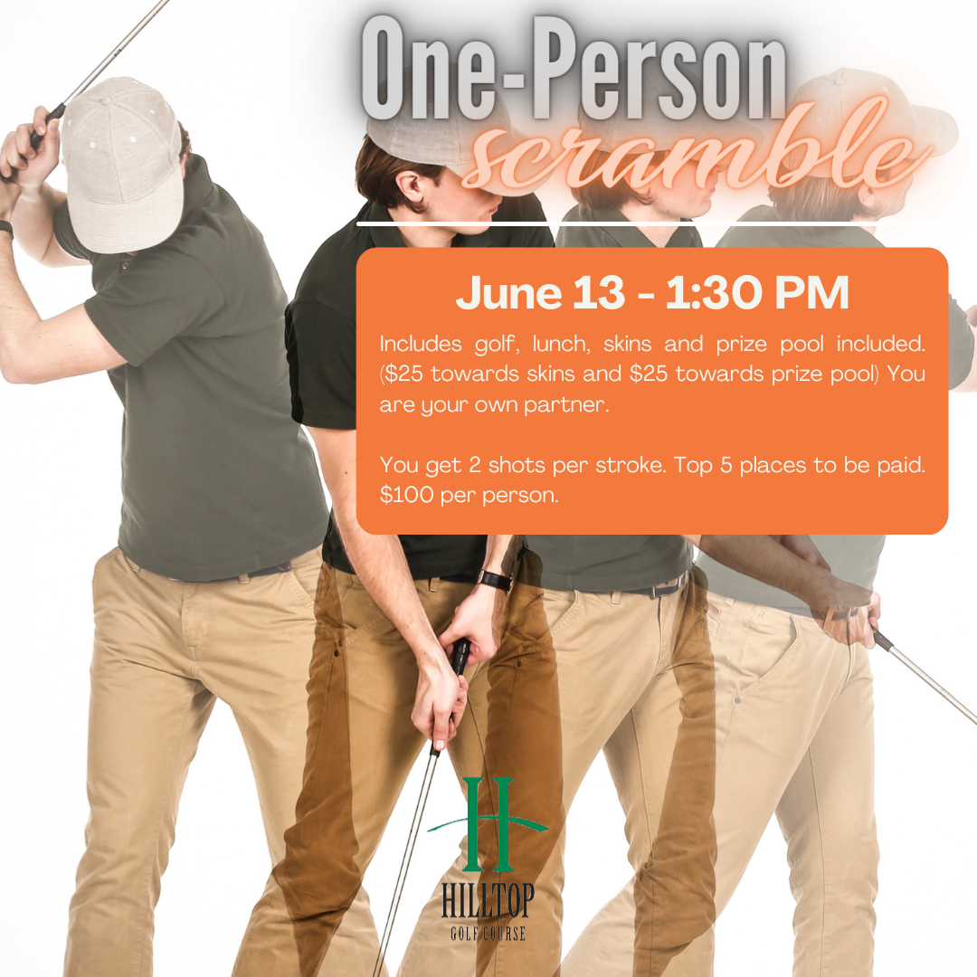 One-Person Scramble - Hilltop Golf Course