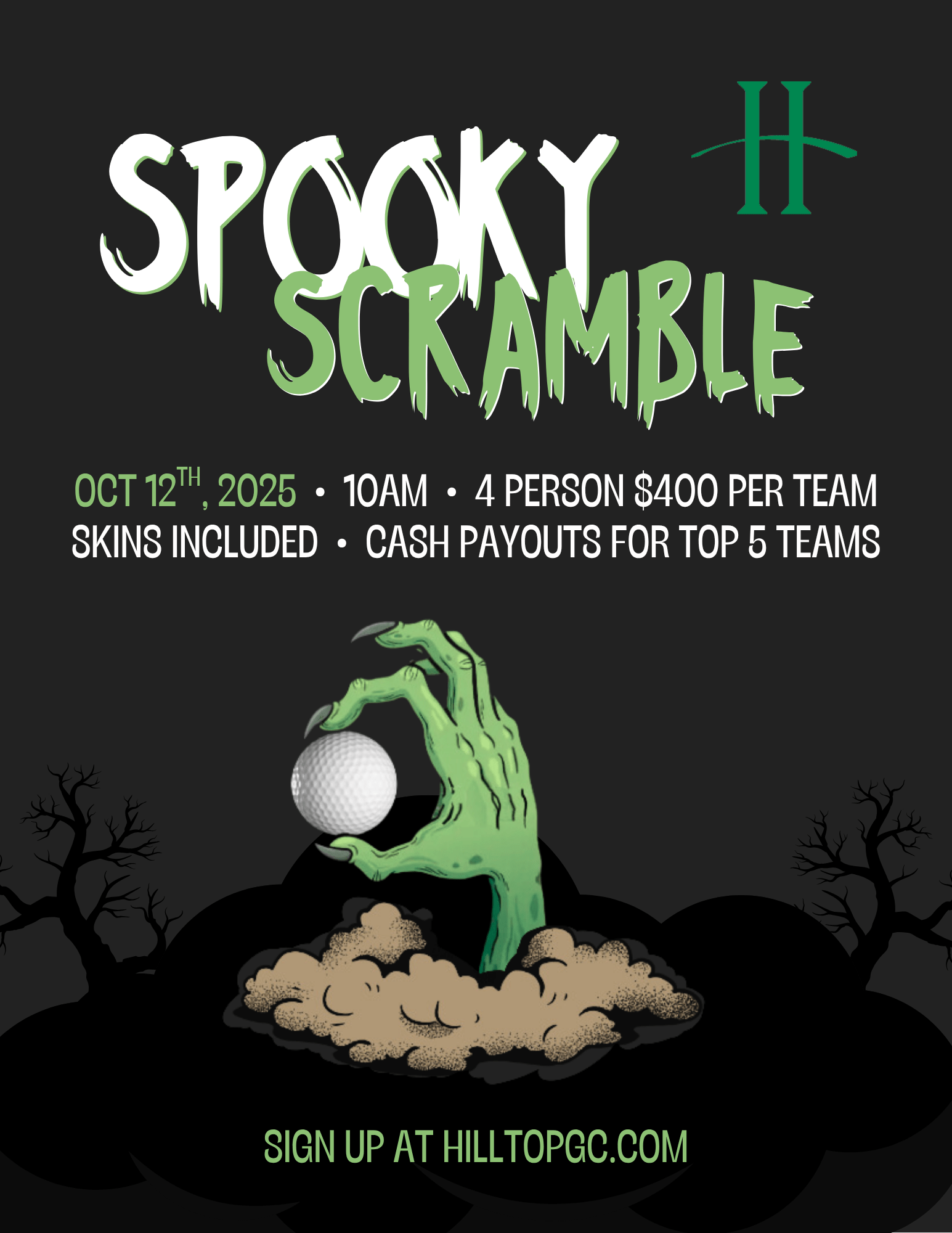 Spooky Scramble - Hilltop Golf Course